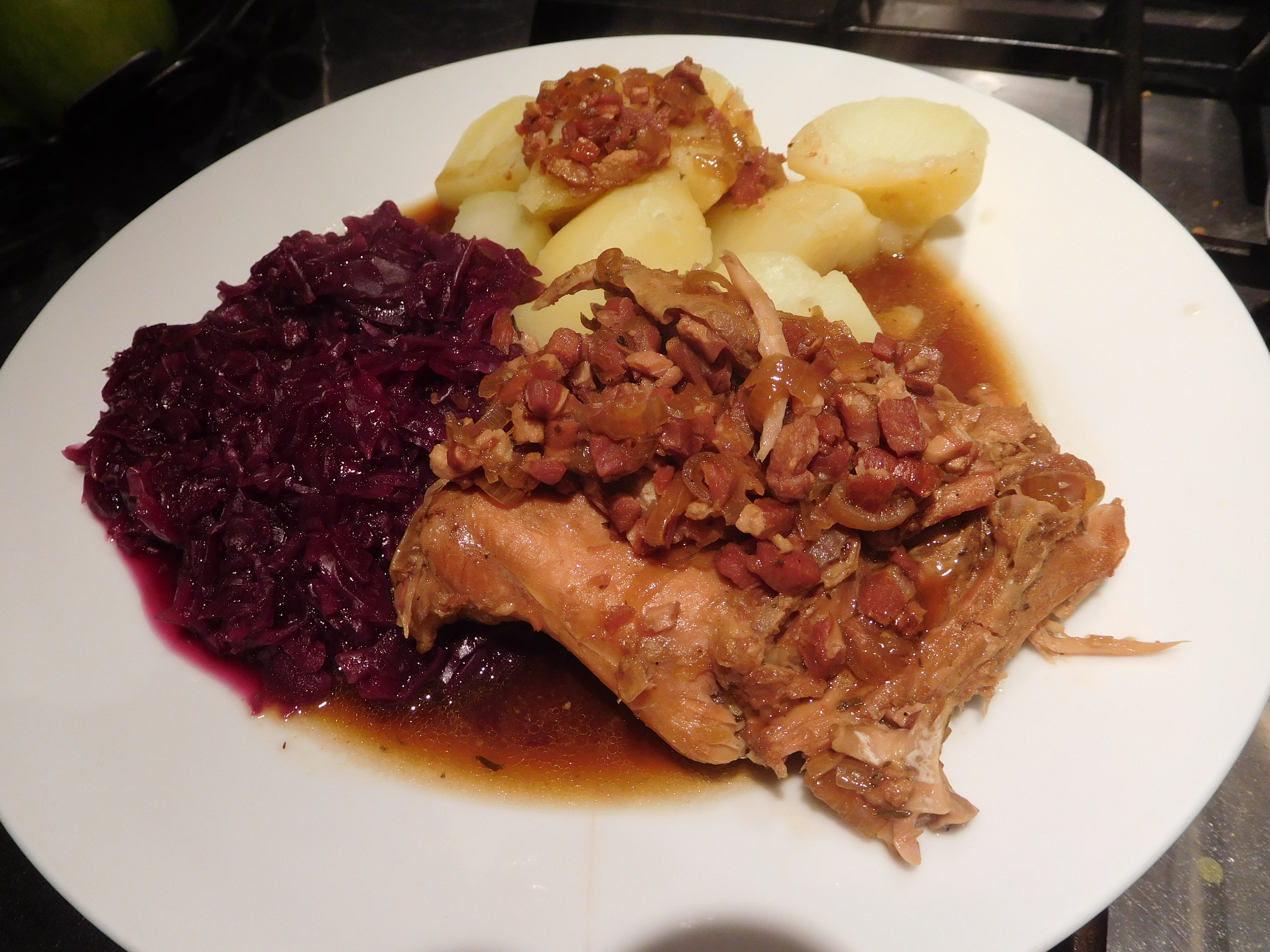 Recept: Konijnenbout – slowcooked
